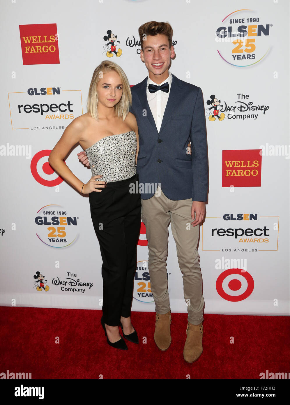 2015 GLSEN Respect Awards at the Beverly Wilshire Four Seasons Hotel ...
