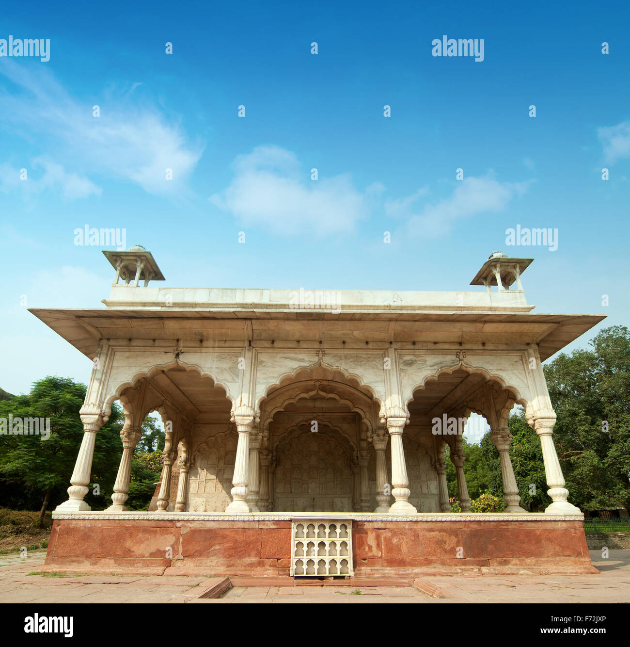 Architectural inside Red Fort in Delhi, India Stock Photo - Alamy
