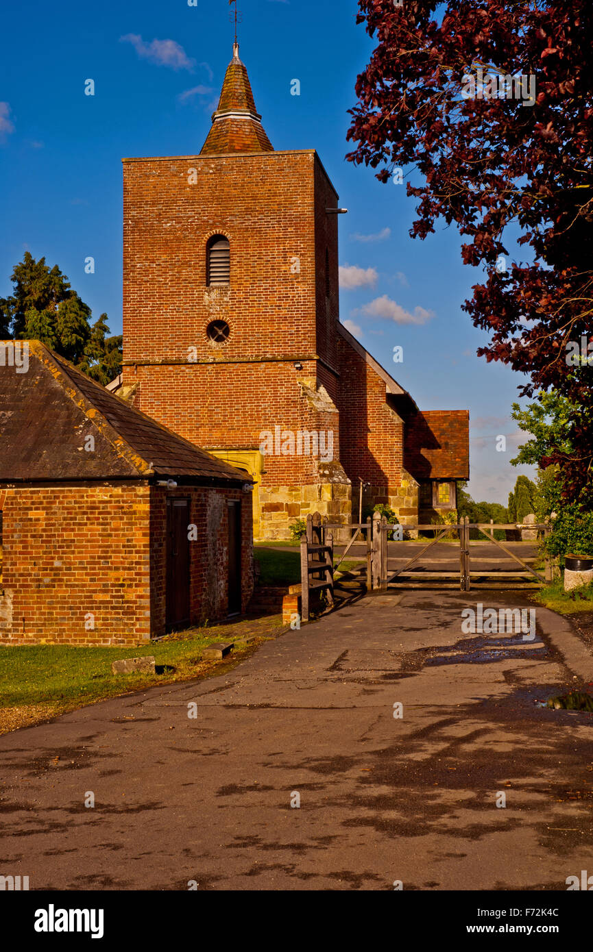 All Saints Church, Tudeley, Kent Stock Photo - Alamy