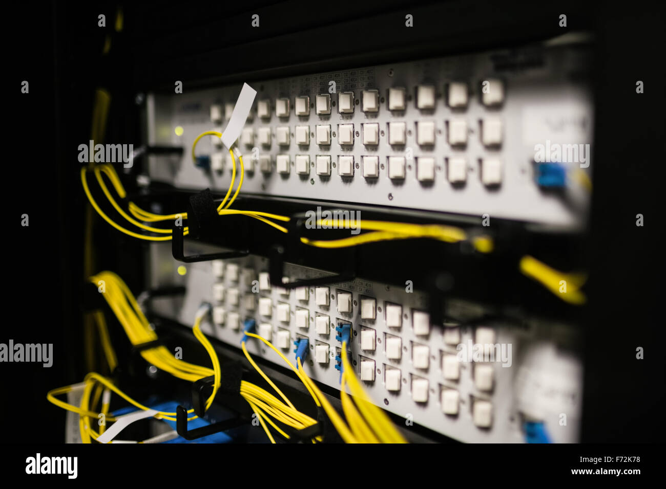 Rack mounted servers in hi-res stock photography and images - Alamy