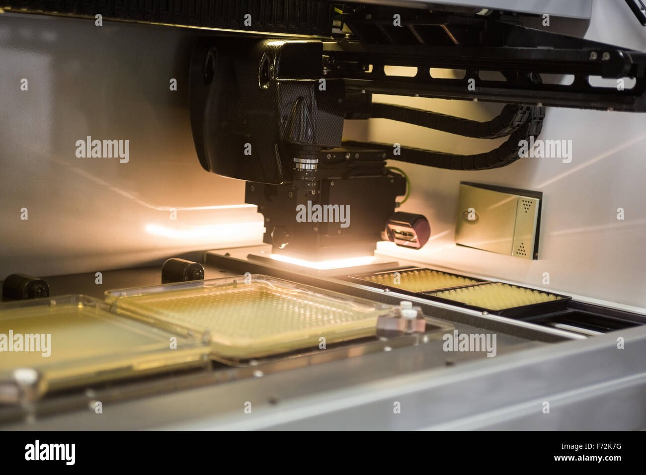 Large equipment scanning sample slide Stock Photo - Alamy