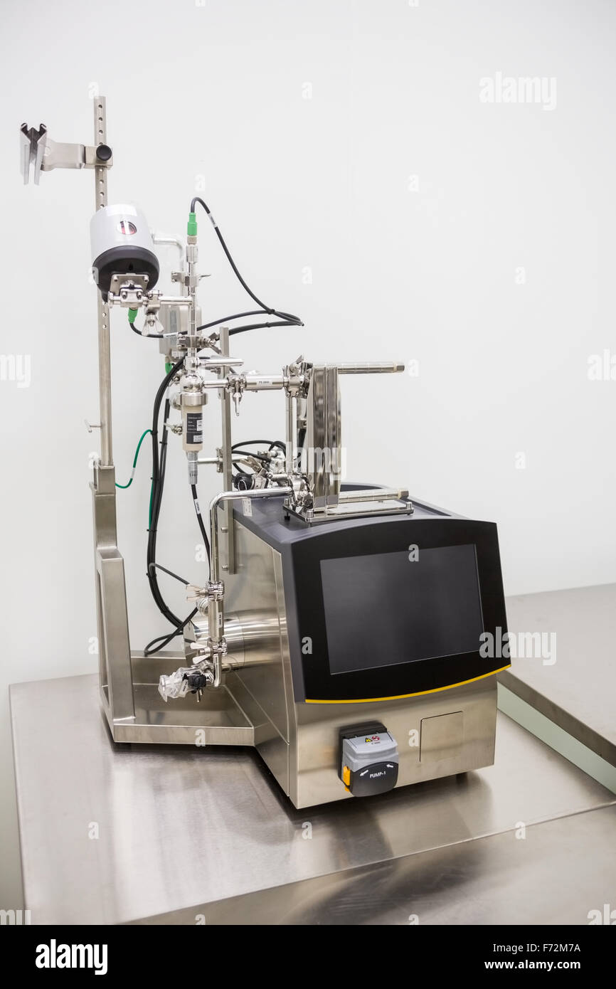 Large vat with taps and pumps Stock Photo - Alamy