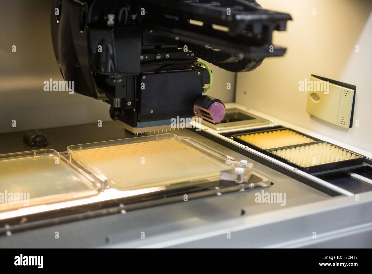 Large equipment scanning sample slide Stock Photo - Alamy