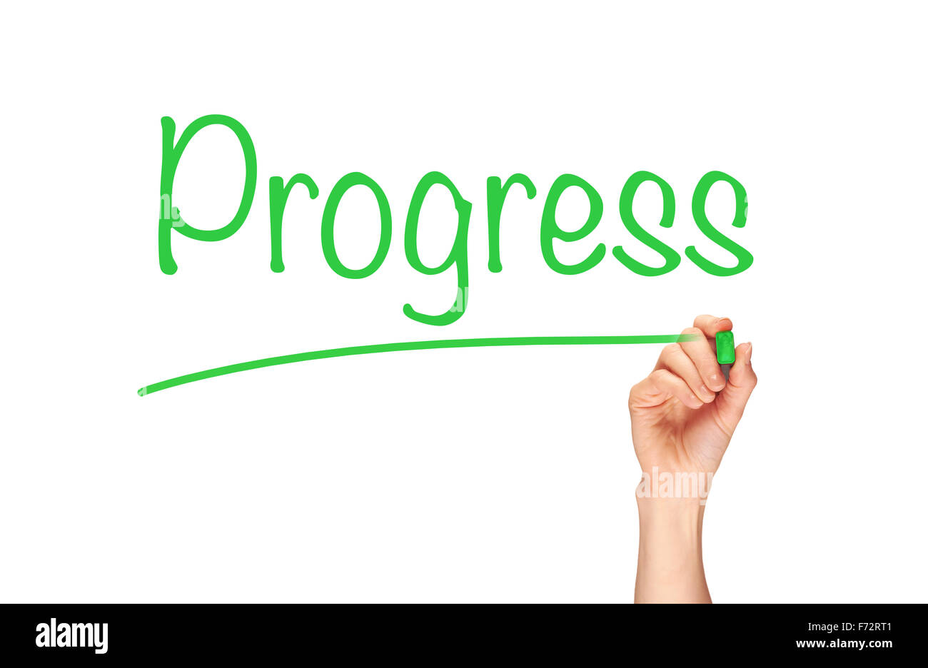 Progress word hi-res stock photography and images - Alamy