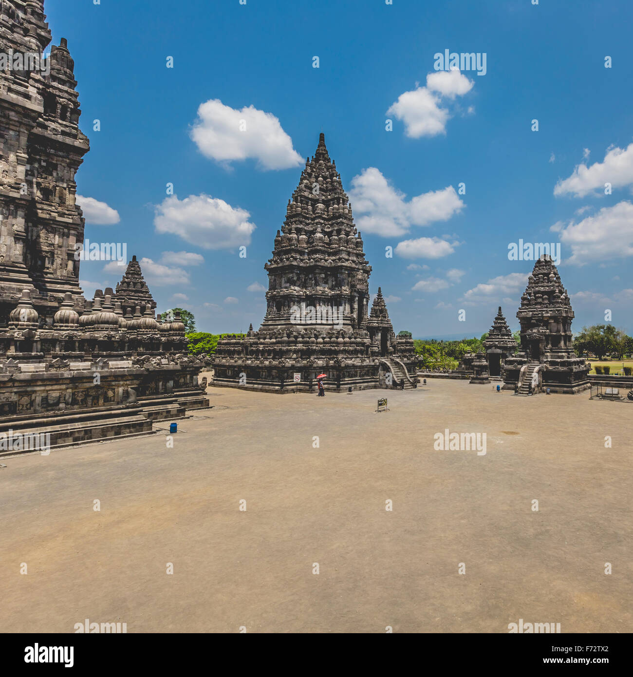 Prambanan temple near Yogyakarta on Java island, Indonesia Stock Photo ...