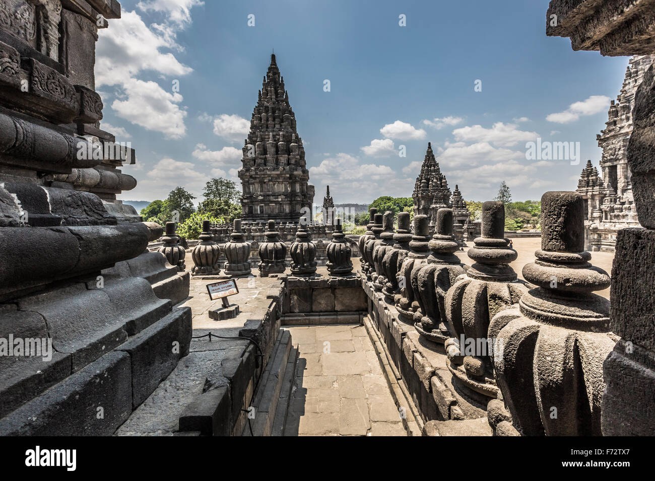 Prambanan temple near Yogyakarta on Java island, Indonesia Stock Photo ...