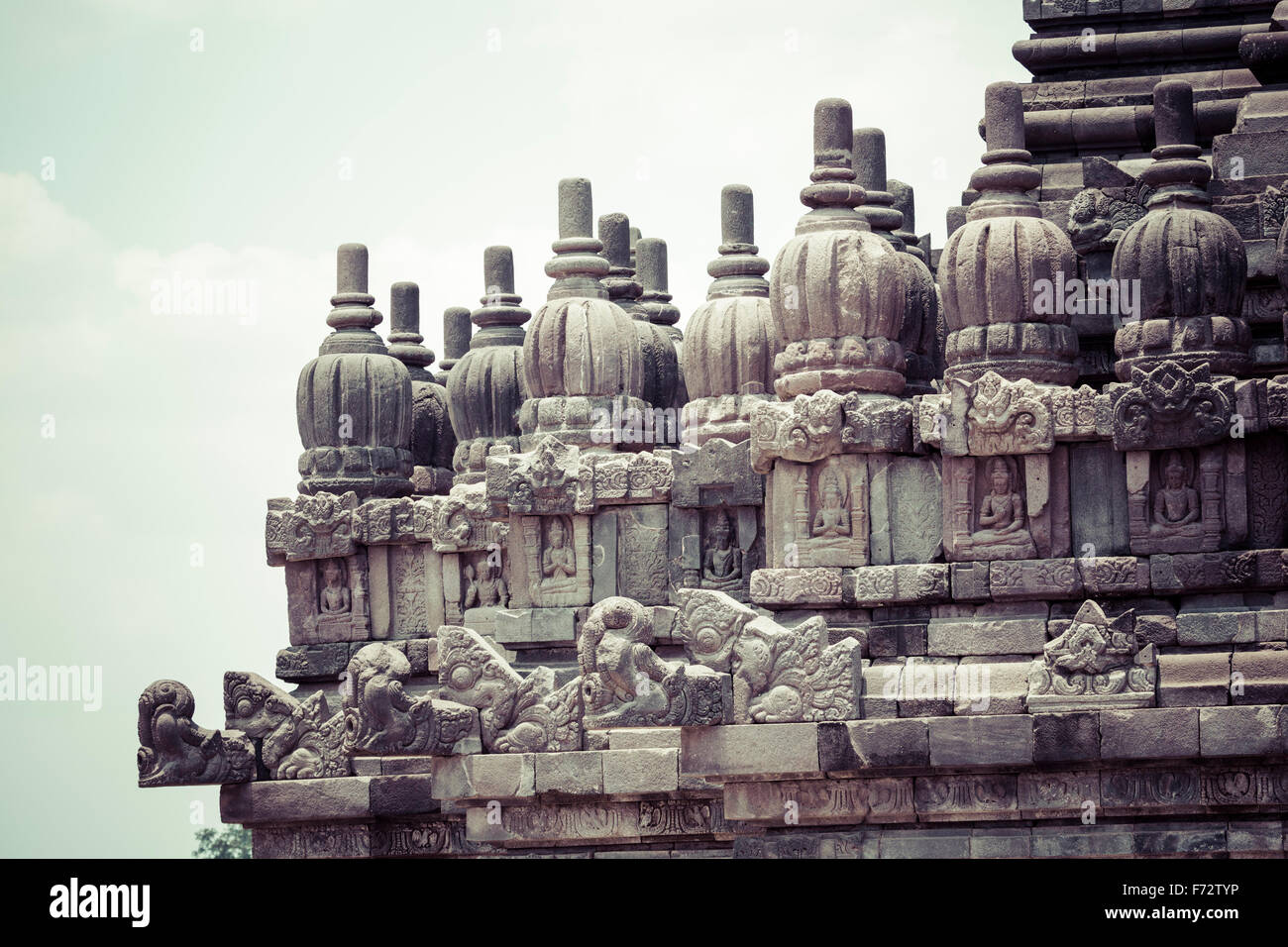 Prambanan temple near Yogyakarta on Java island, Indonesia Stock Photo ...