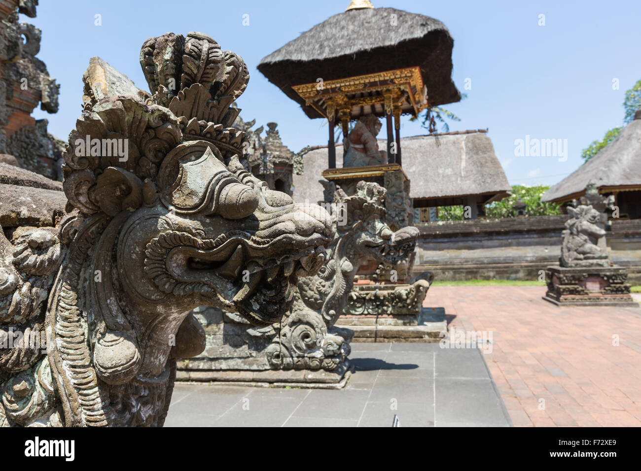 Temple in Bali, Indonesia on a beautiful sunny day Stock Photo - Alamy