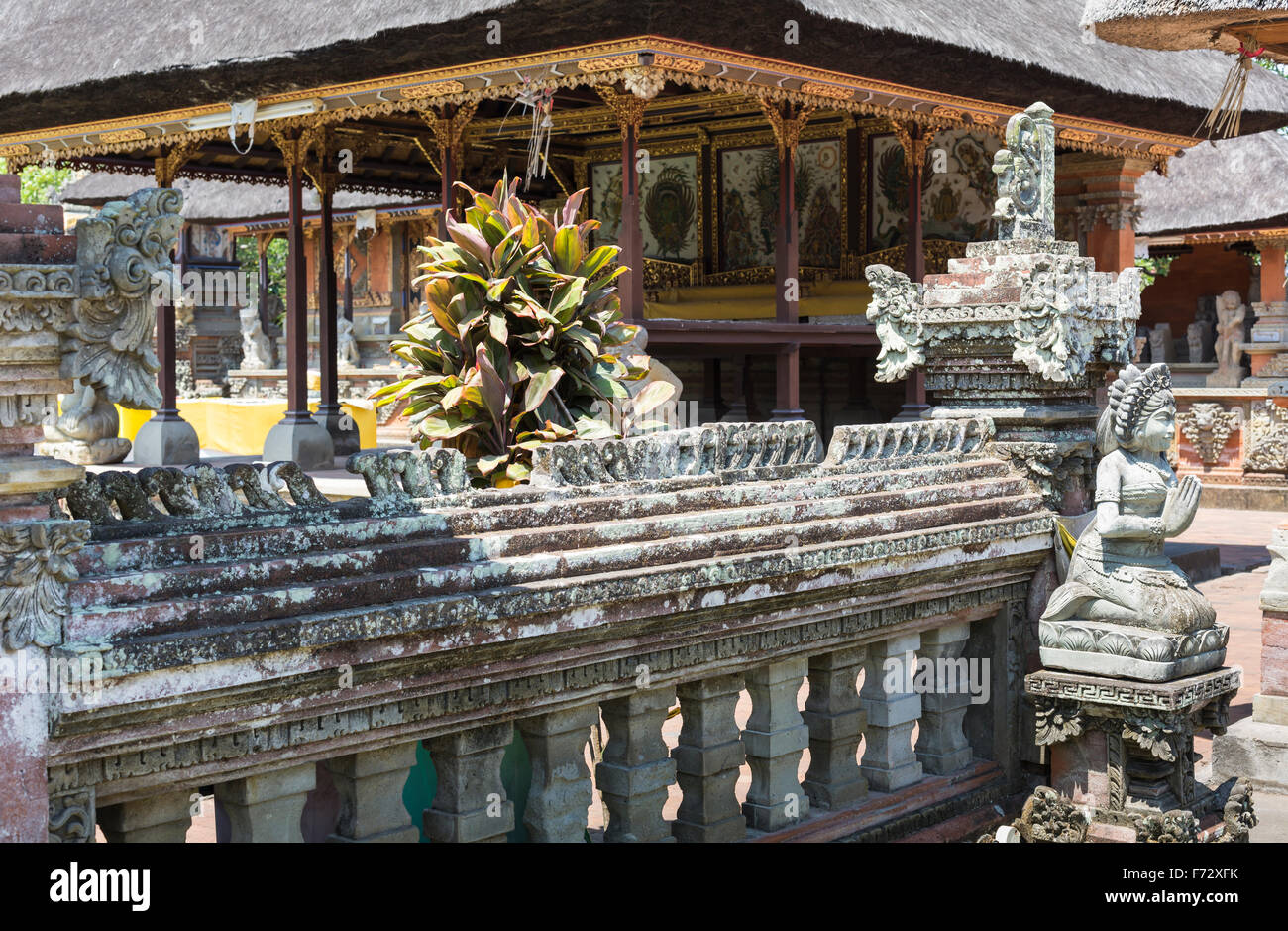Temple in Bali, Indonesia on a beautiful sunny day Stock Photo - Alamy