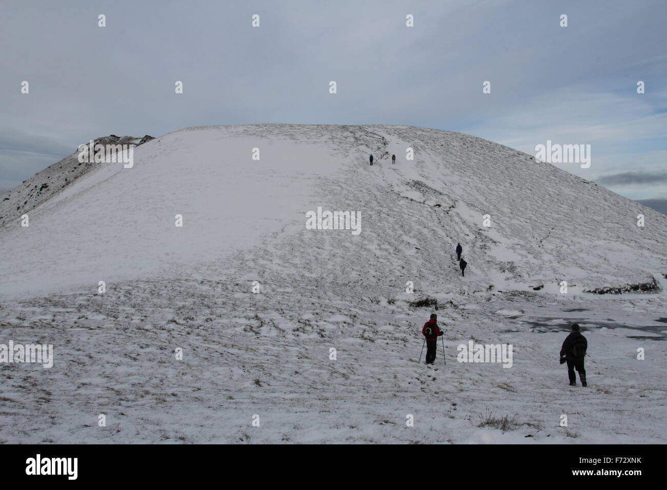 Summit of Ben Ledi Scotland November 2015 Stock Photo - Alamy