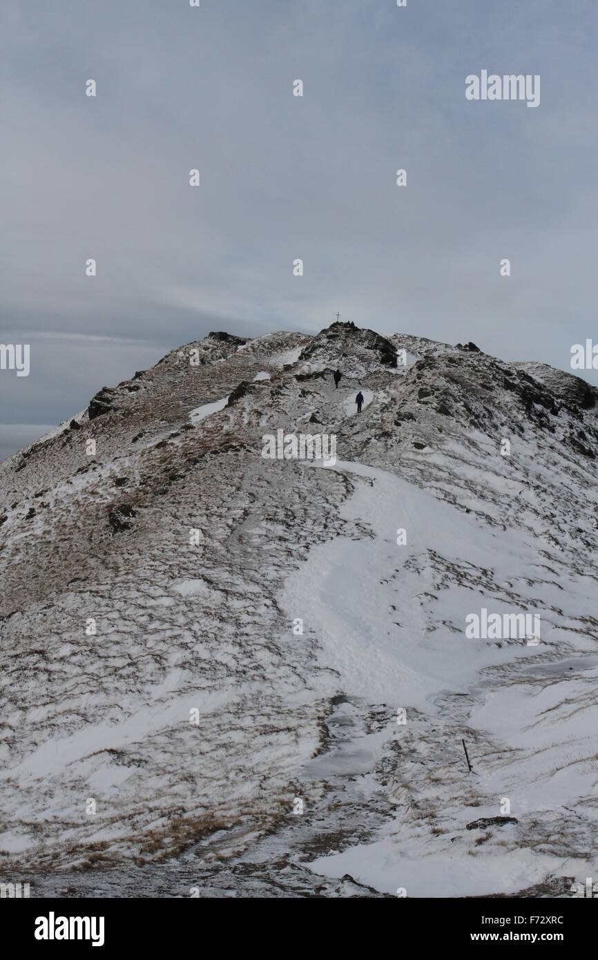 Summit of Ben Ledi Scotland November 2015 Stock Photo - Alamy