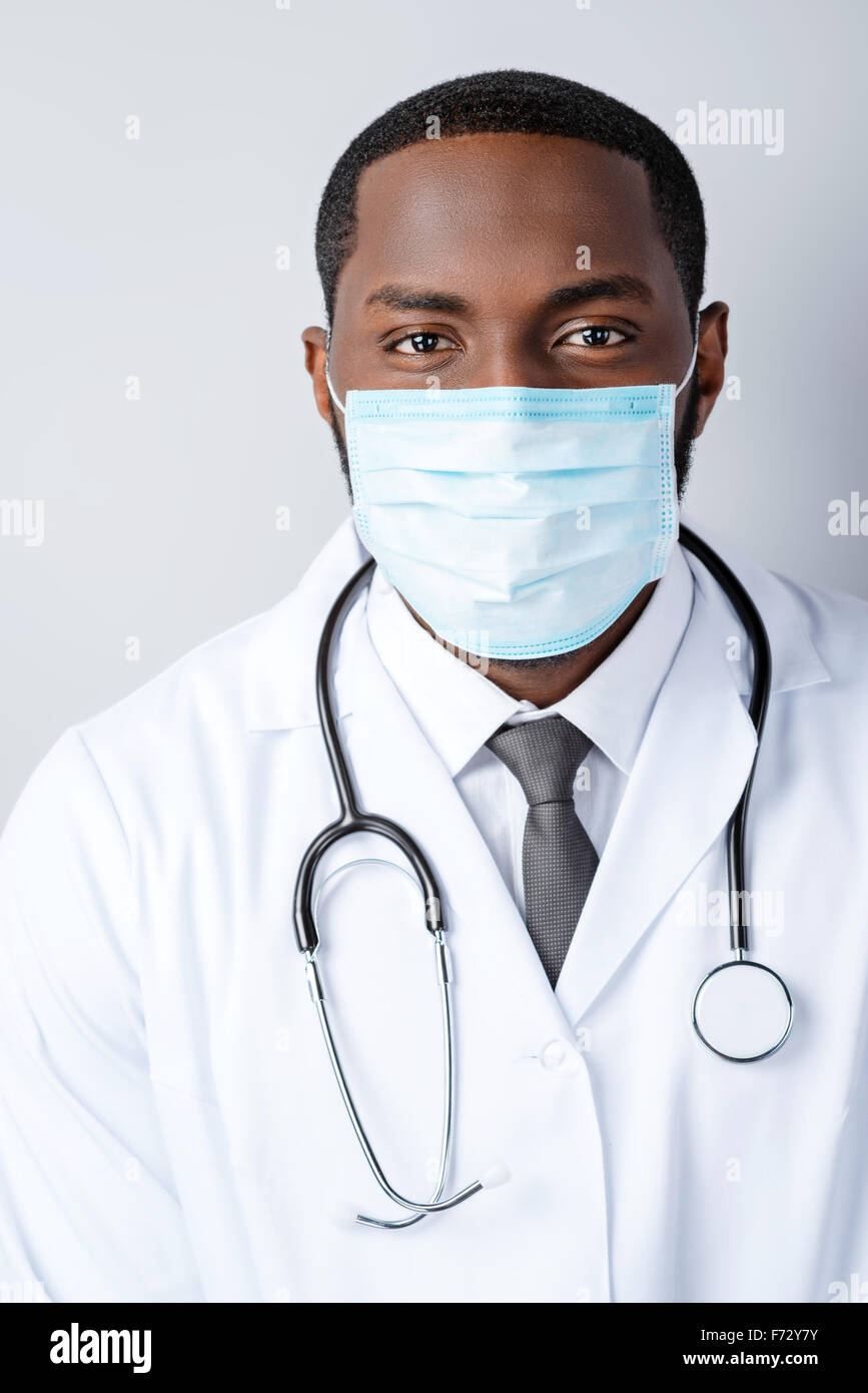 Close up shot african doctor hi-res stock photography and images - Alamy