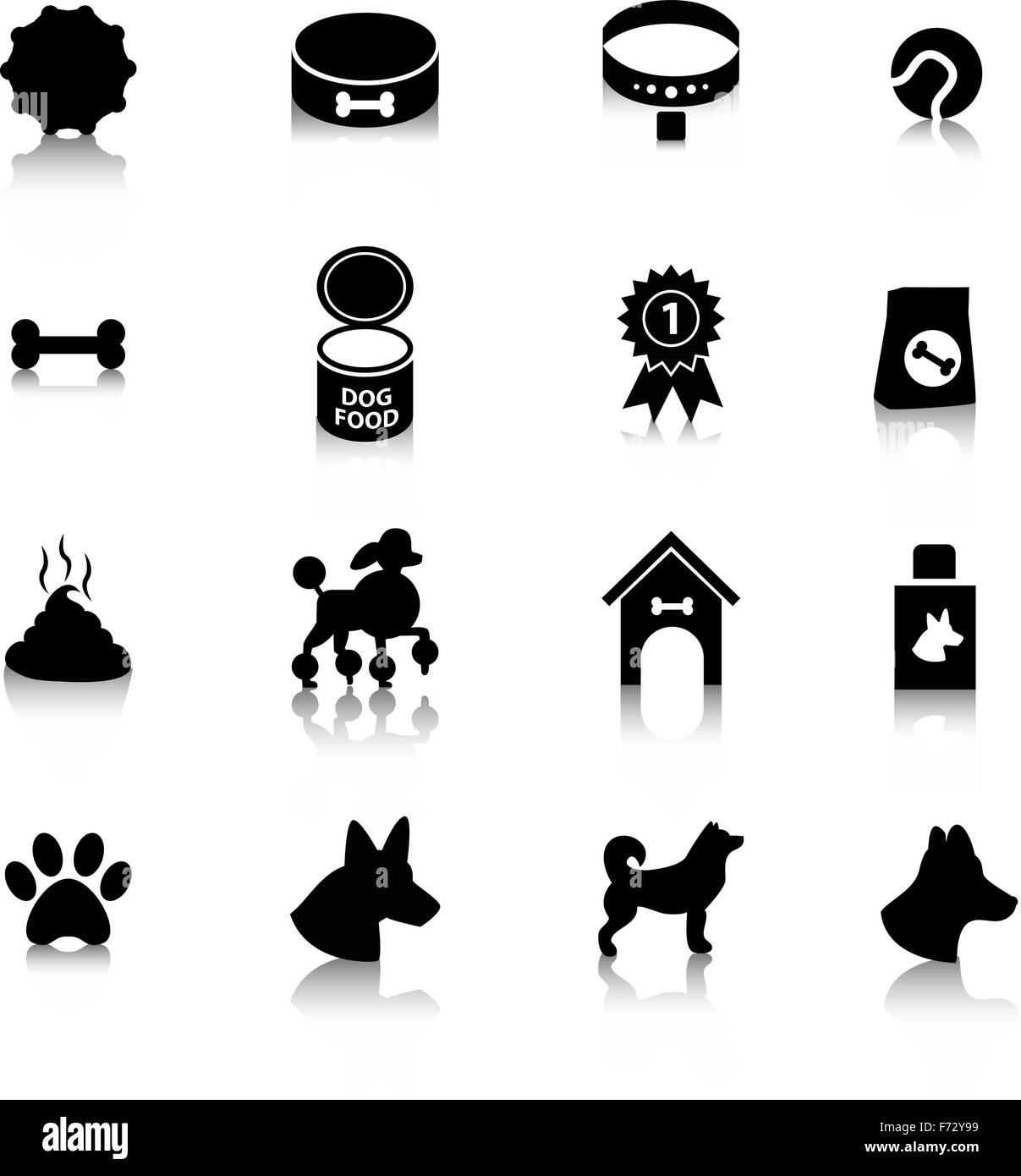 Dog praying Stock Vector Images - Alamy