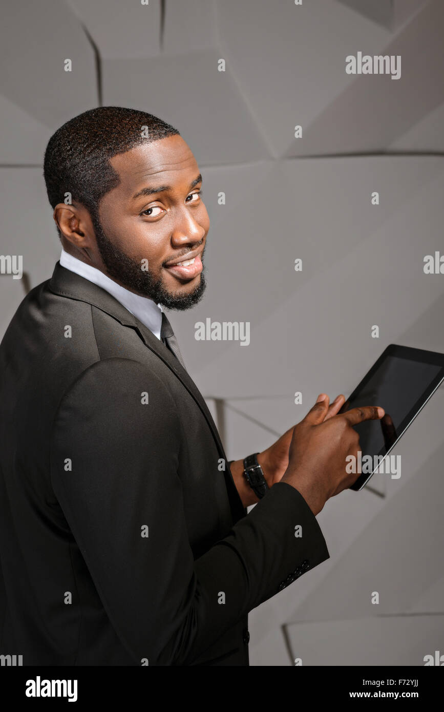 Concept for afro american businessman Stock Photo - Alamy Concept for afro american businessman Stock Photo - Alamy