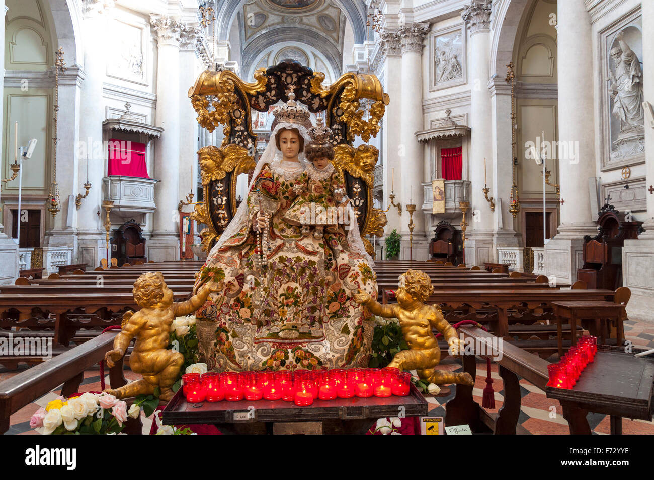 Chiesa di Santa Maria del Rosario or Gesuati church in Venice, Italy ...