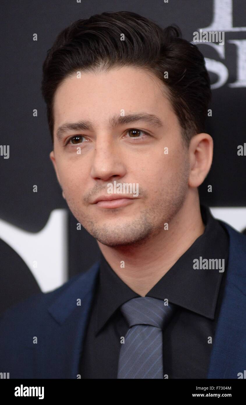 New York, NY, USA. 23rd Nov, 2015. John Magaro at arrivals for THE BIG ...