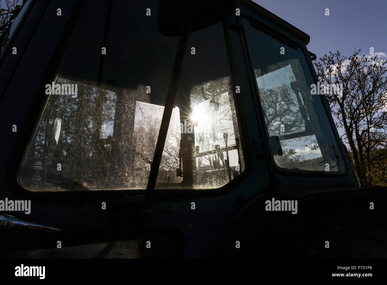 Tractor rear view hi-res stock photography and images - Alamy