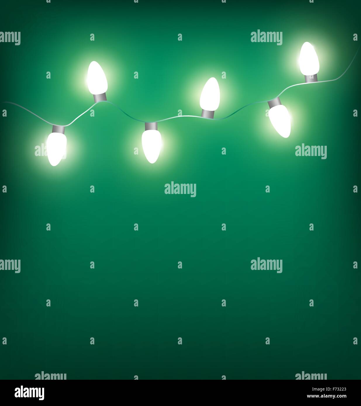 Electric christmas garland on Stock Vector Images - Alamy