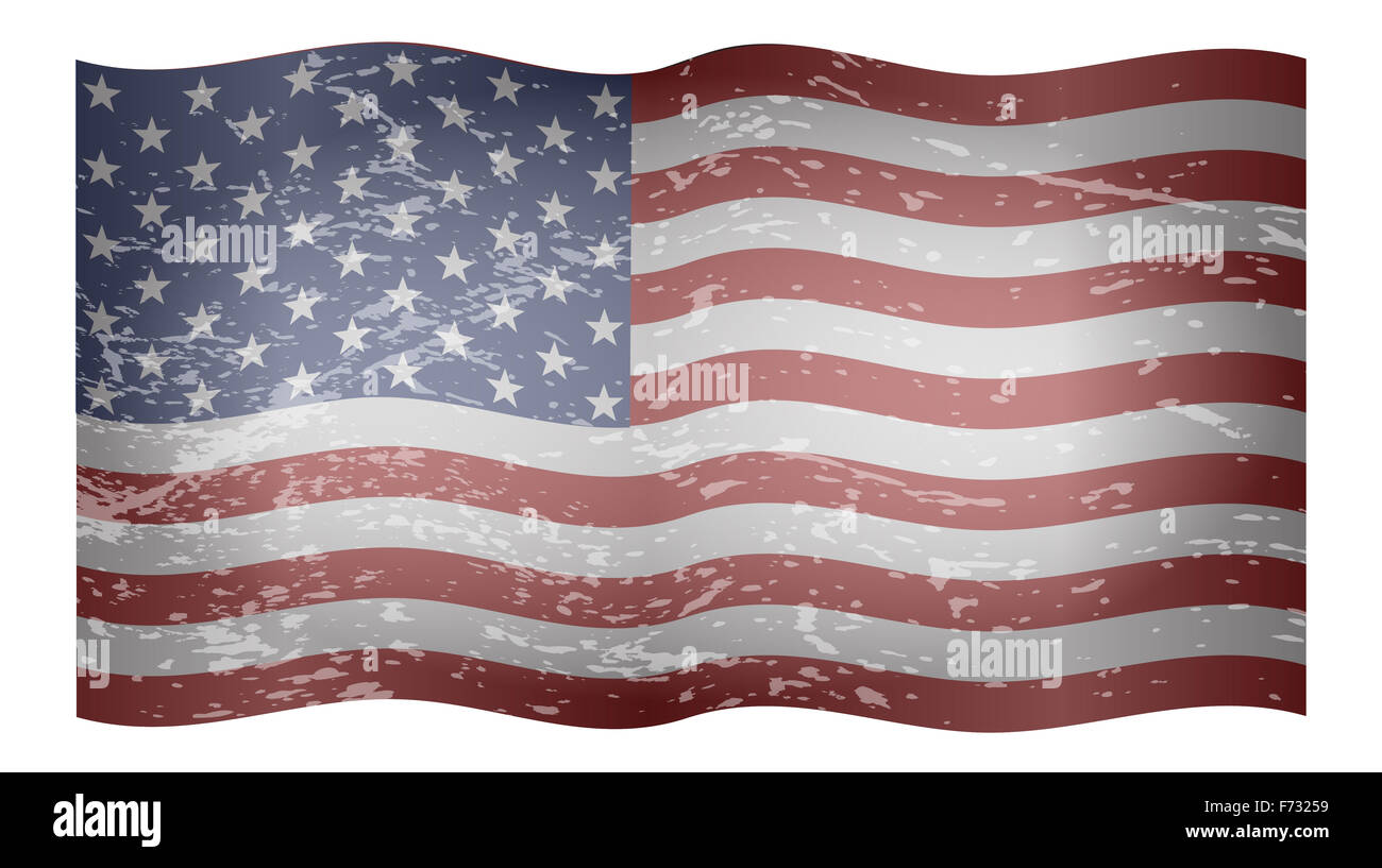 Faded Flag Wallpaper