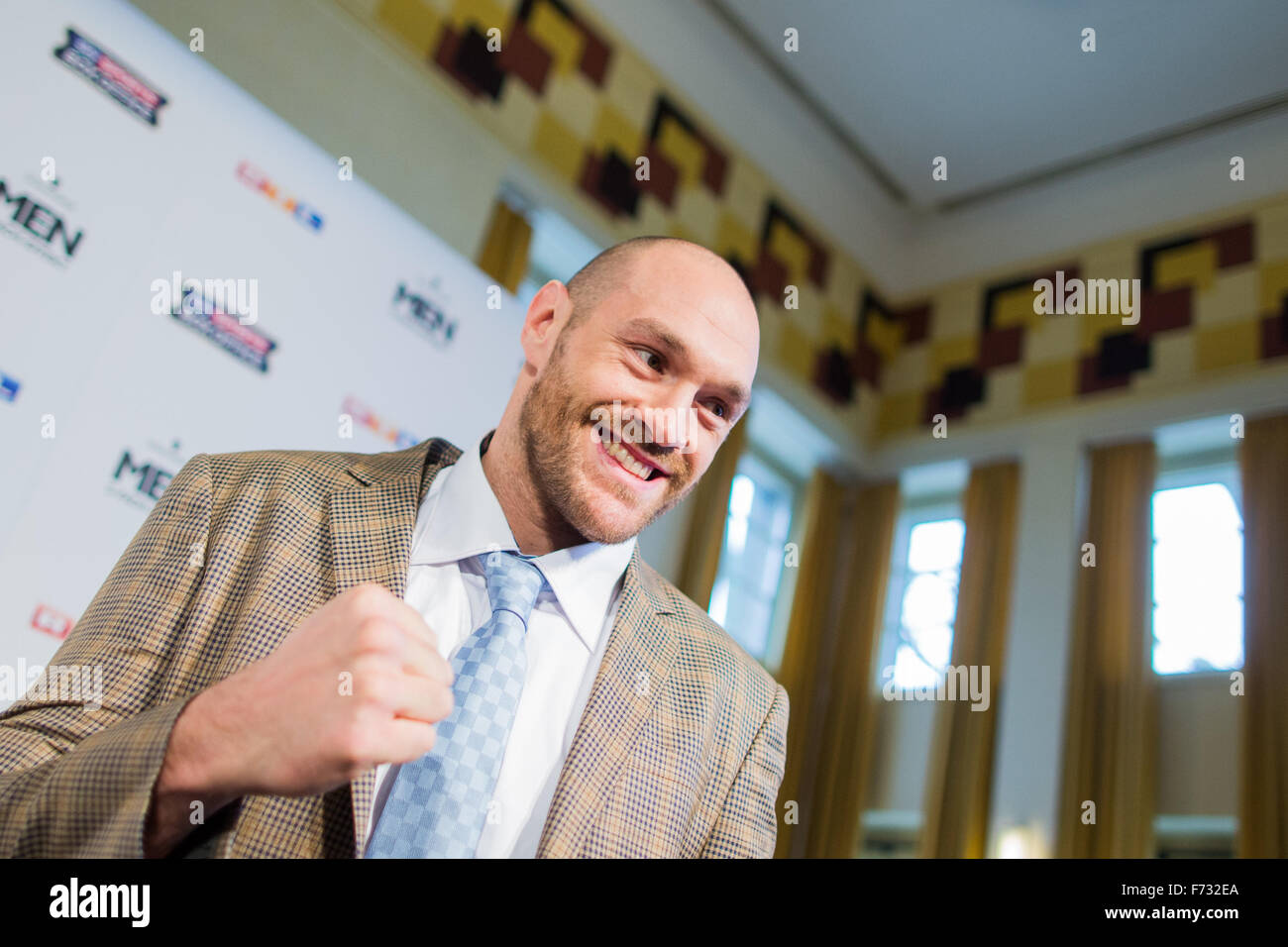 Tyson fury poses hi-res stock photography and images - Alamy