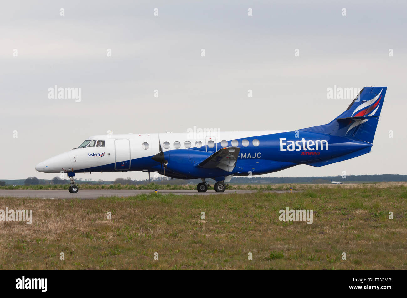 Eastern Airways British Aerospace Jetstream 4100 G-MAJC taxiing at ...