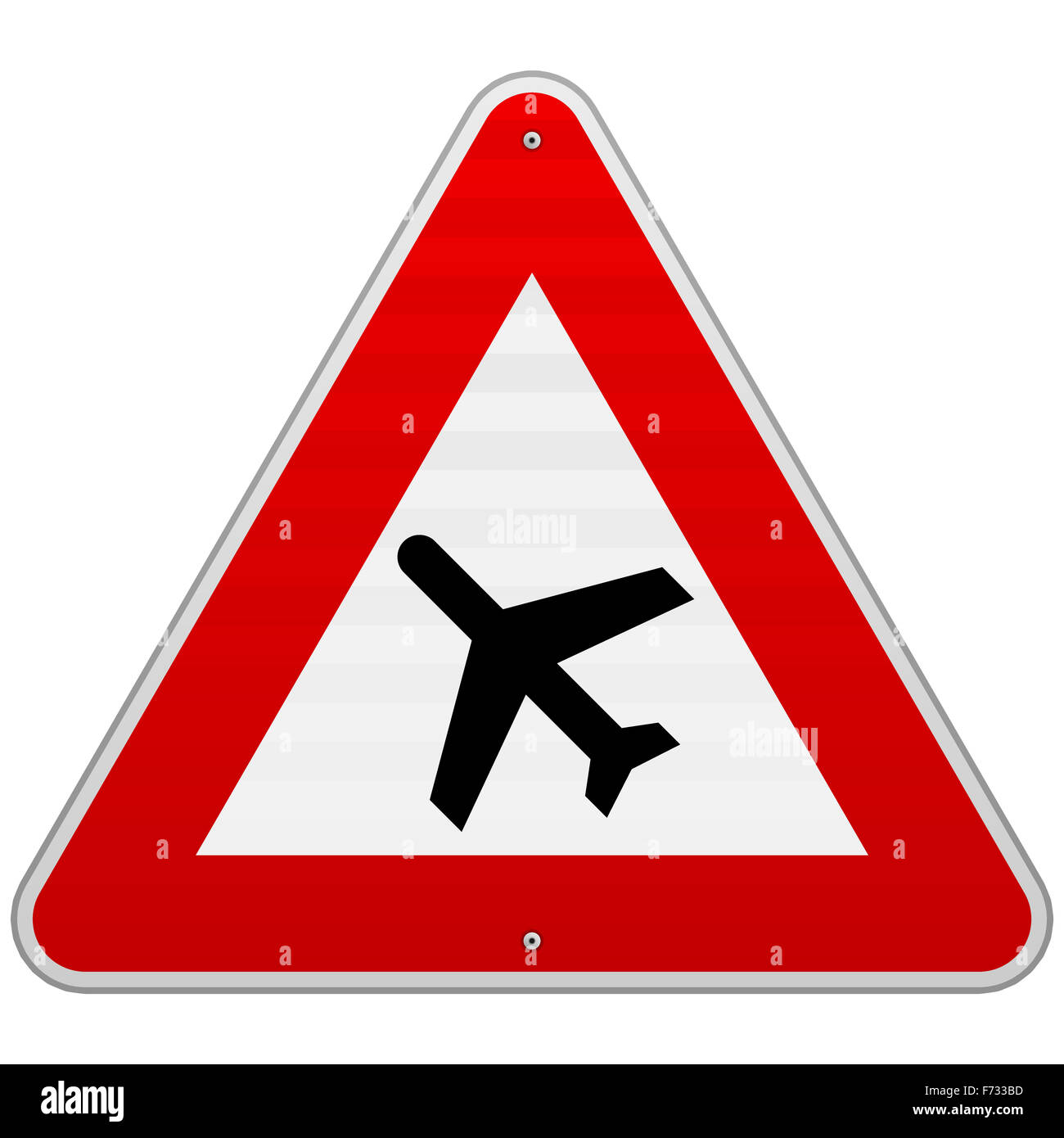 Airport Road Sign Stock Photo - Alamy