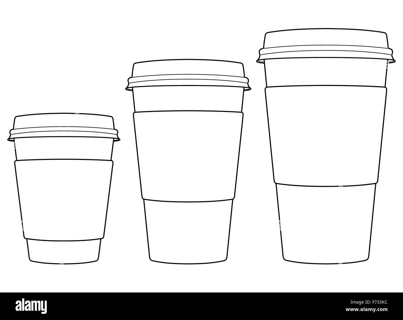 Cup holder paper cups hi-res stock photography and images - Alamy