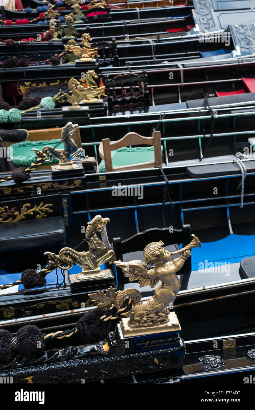 Brass gondola hi-res stock photography and images - Alamy