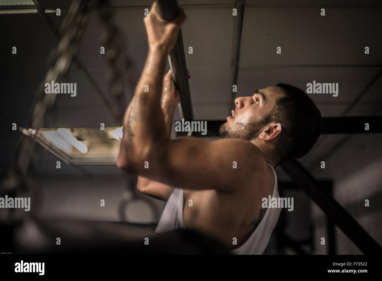 MMA fighter training Stock Photo - Alamy