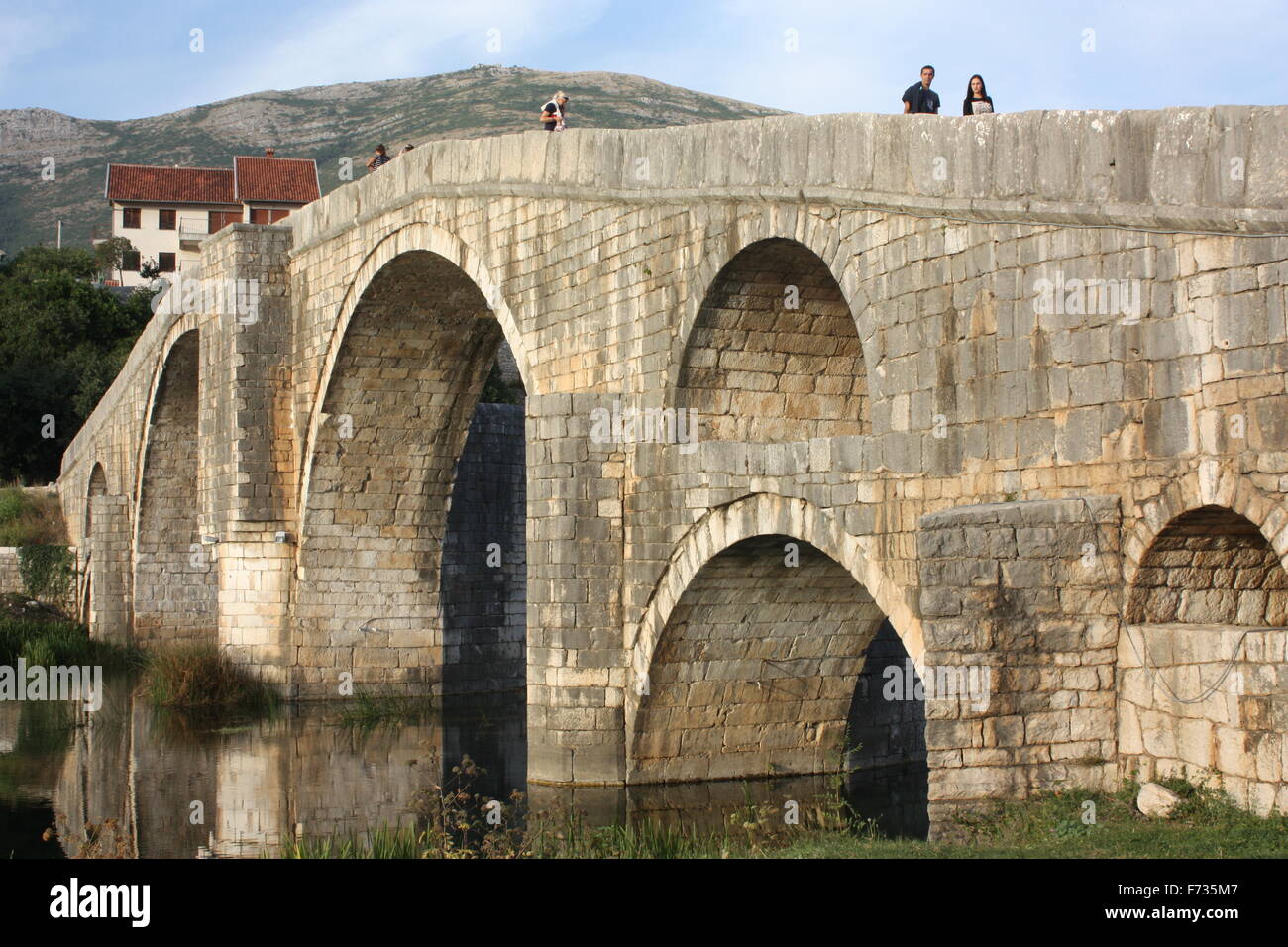 The Arslanagic Bridge in Trebinje, Bosnia Herzegovina Stock Photo - Alamy