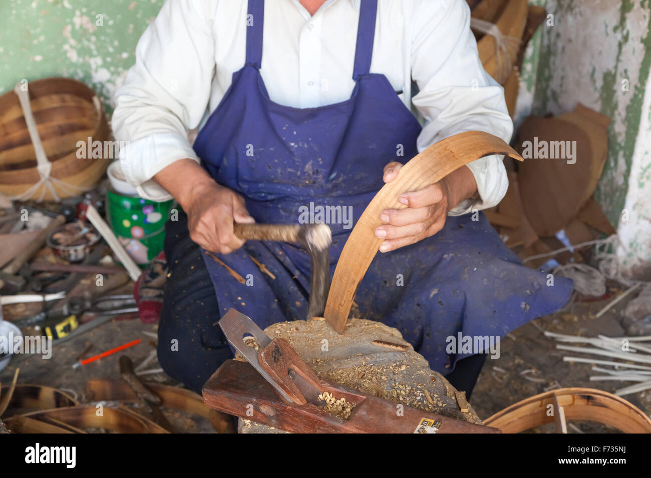 Home made musical instruments hi-res stock photography and images - Alamy