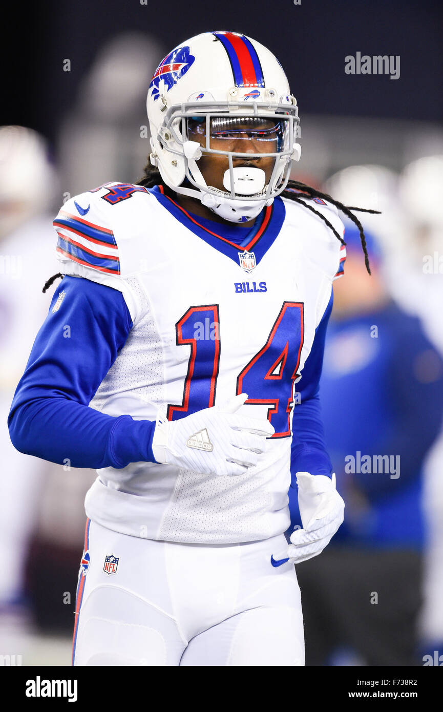 Regulation Time. 23rd Nov, 2015. MA, USA: Buffalo Bills wide receiver ...
