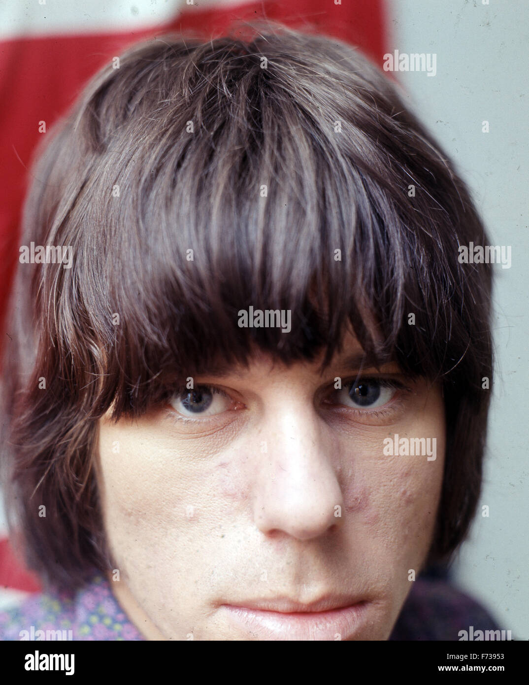JEFF BECK English rock guitarist at his home in Sutton, Surrey, in May ...
