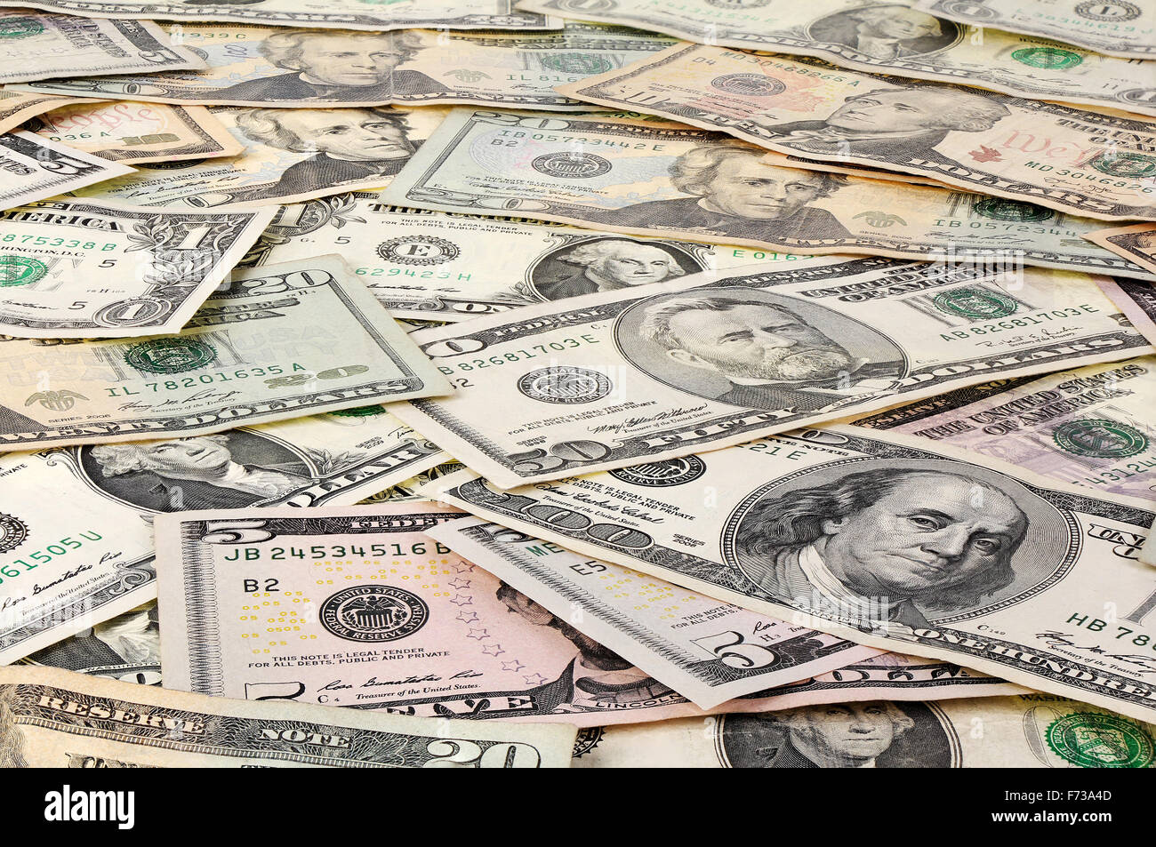 Stack of banknotes dollars as background Stock Photo - Alamy