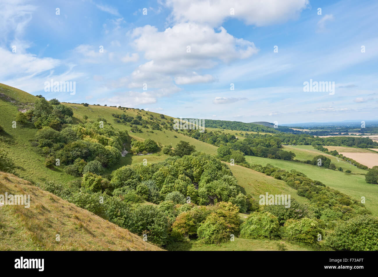 Ditchling Beacon The South Downs National Park East Sussex England ...