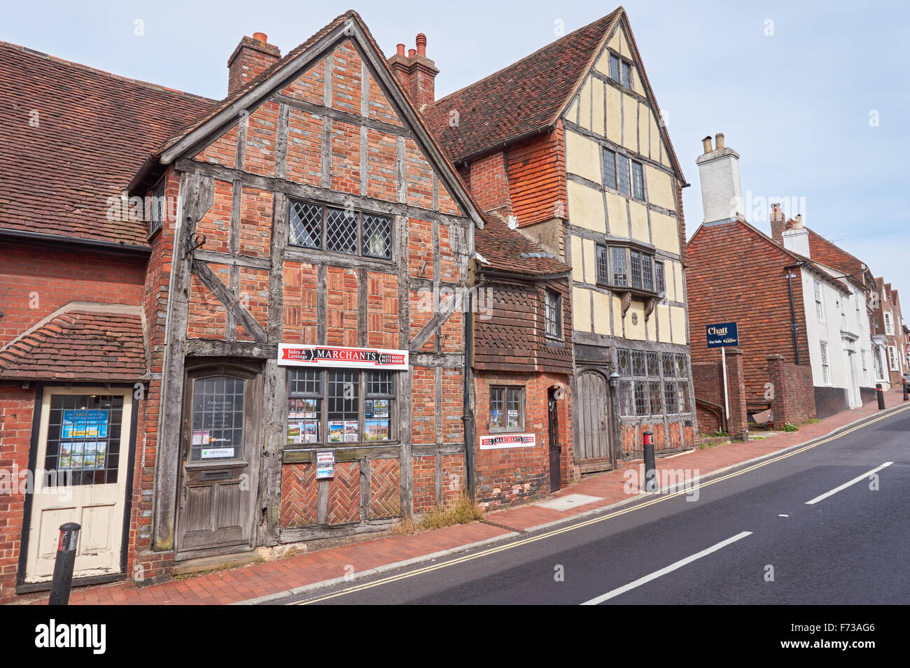 Ditchling High Street, East Sussex England United Kingdom UK Stock Photo - Alamy