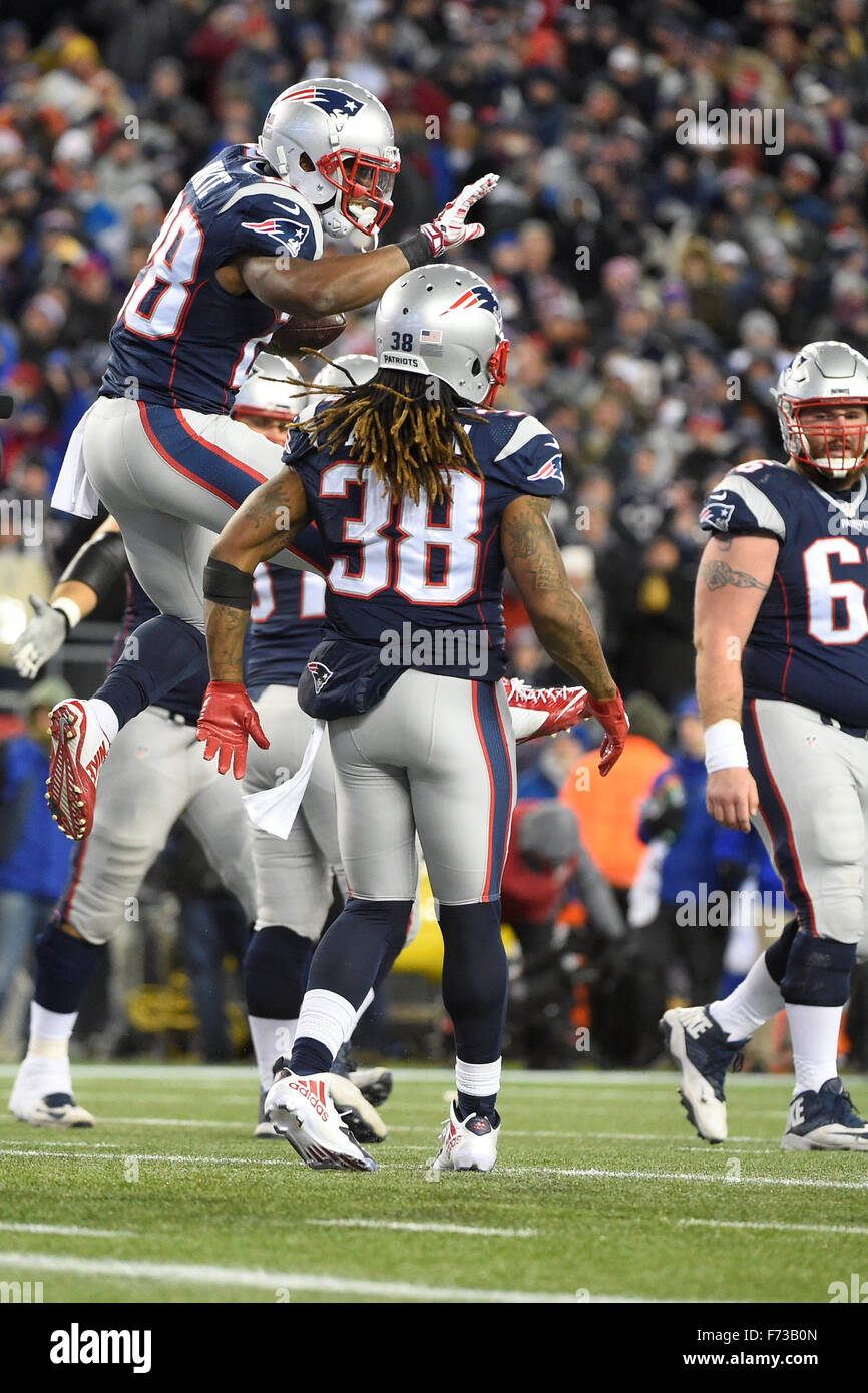 Regulation Time. 23rd Nov, 2015. MA, USA: New England Patriots ...