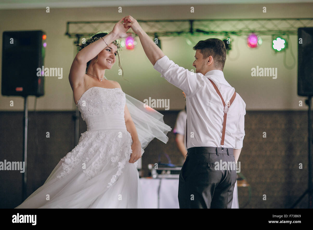 wedding first dance Stock Photo - Alamy
