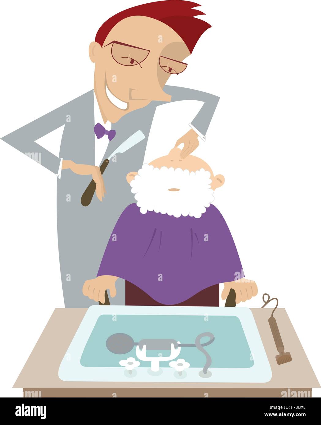 Shaves Stock Vector Images - Alamy