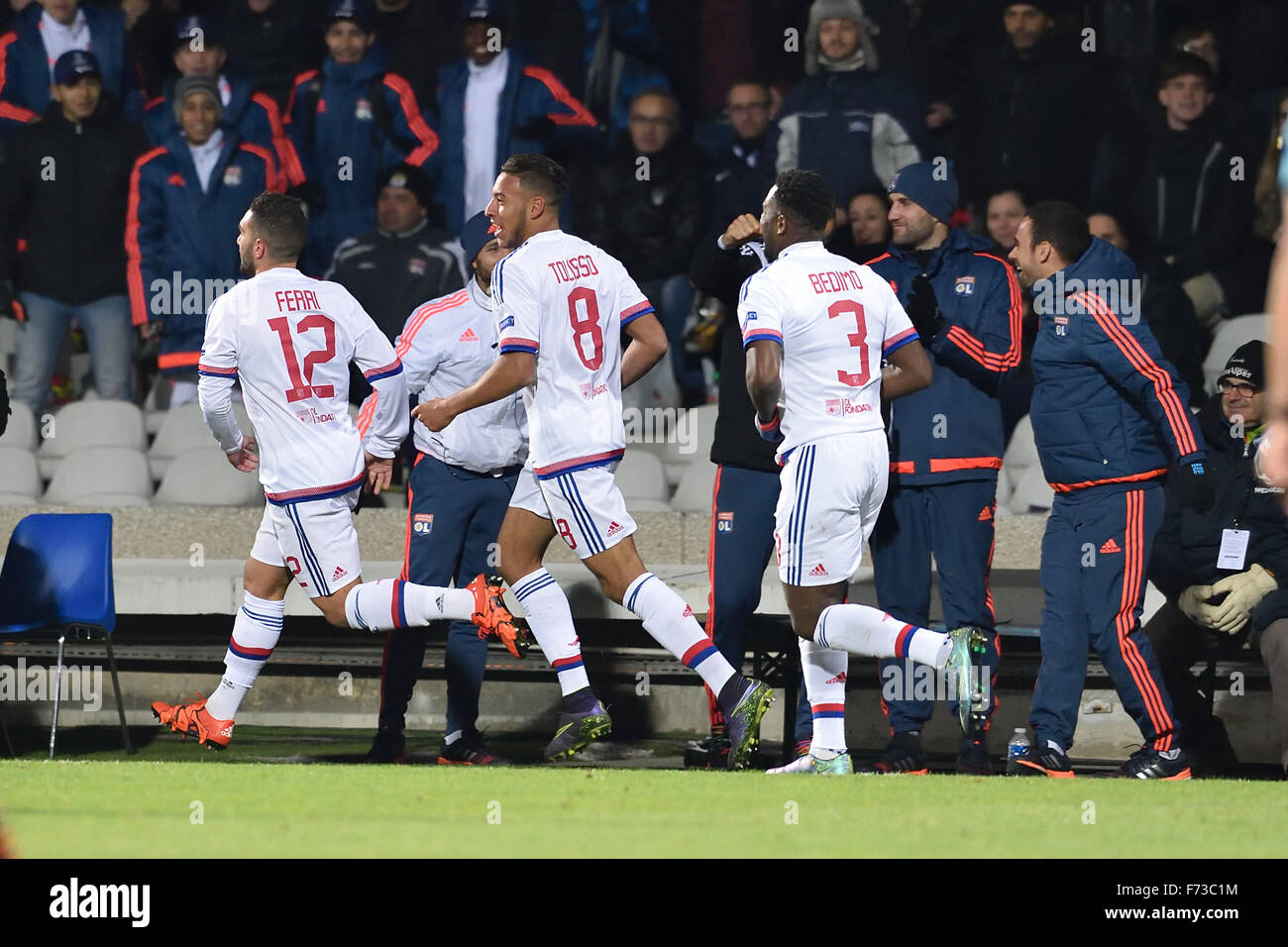 Lyon, France. 24th Nov, 2015. UEFA Champions League football. FC Lyon ...