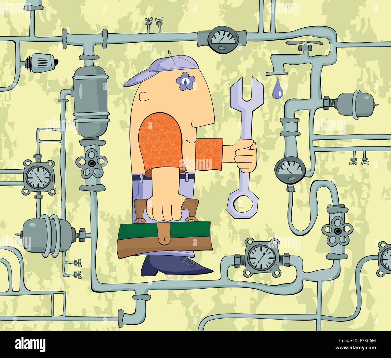 Mechanic coveralls Stock Vector Images - Alamy