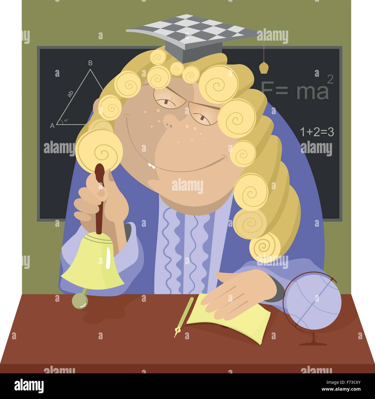 Geometry professor teacher hi-res stock photography and images - Alamy