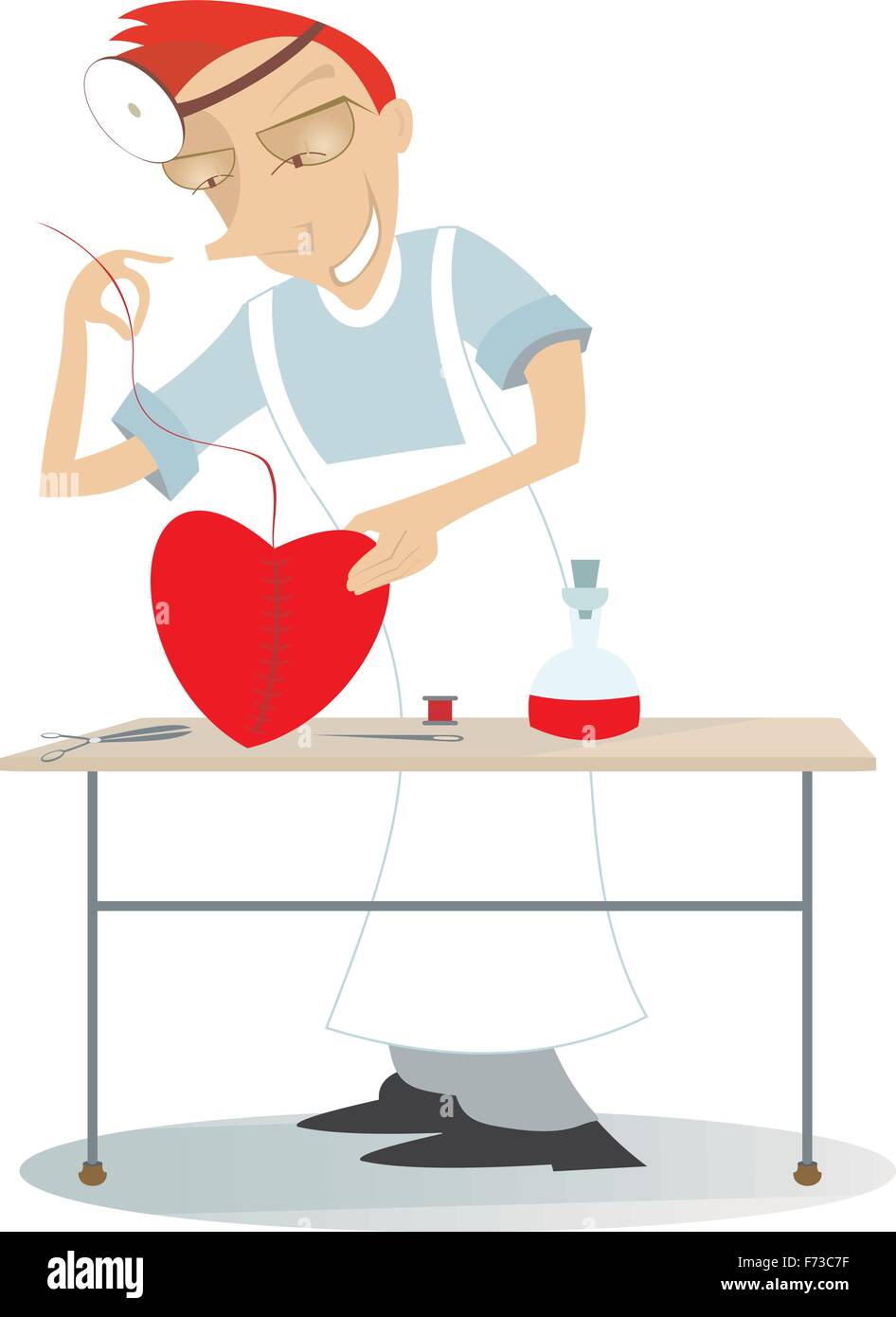 Surgery and the heart Stock Vector Image & Art - Alamy