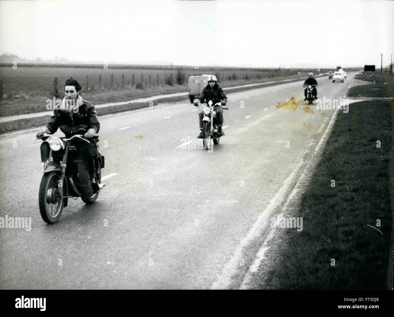 1954 - Motorcycle gang member greaser leather jacket. Follow The Leader ...