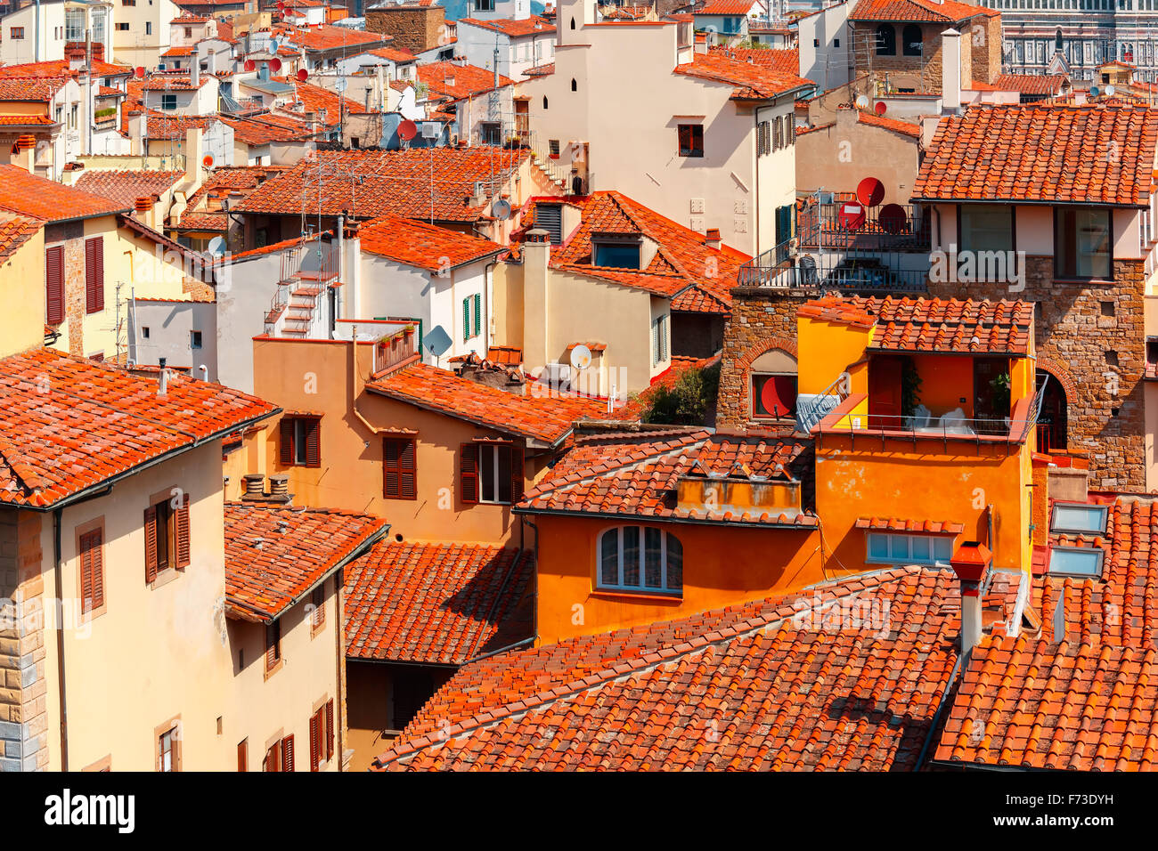 City rooftops in Florence, Italy Stock Photo - Alamy