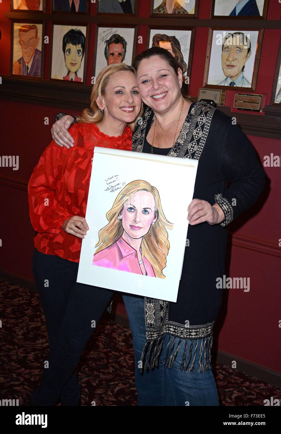 New York, NY, USA. 24th Nov, 2015. Marlee Matlin, Cameron Manheim in ...