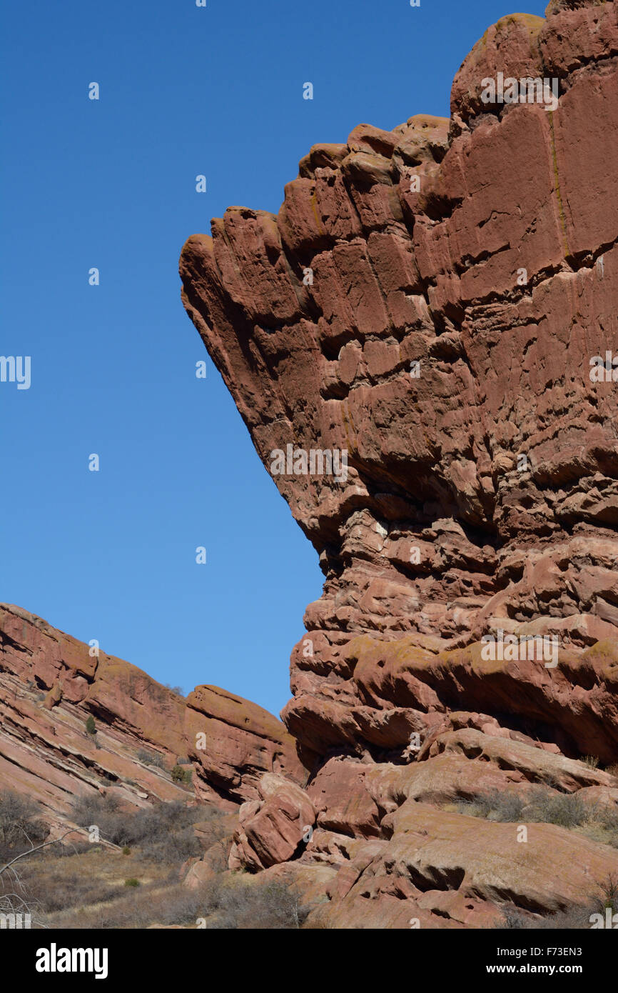 Erosion of sandstone Red Rocks geological formation Stock Photo - Alamy