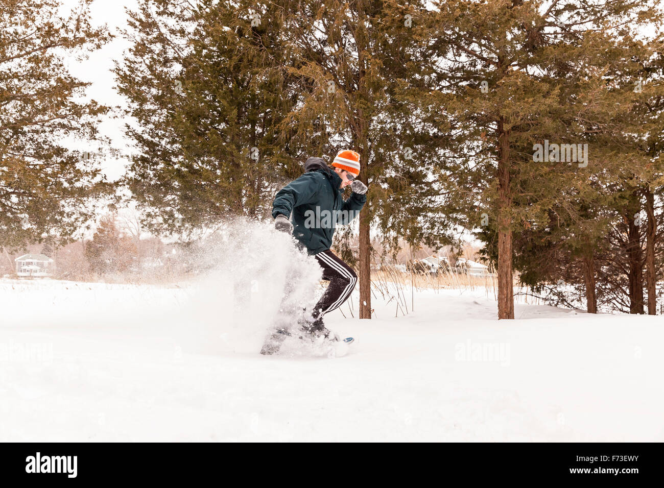 Snowshoe running hi-res stock photography and images - Alamy