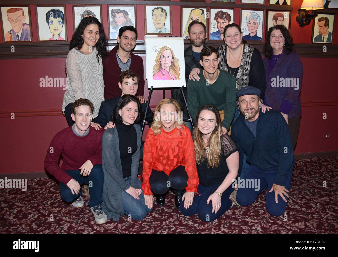 New York, NY, USA. 24th Nov, 2015. Marlee Matlin, Cameron Manheim and ...