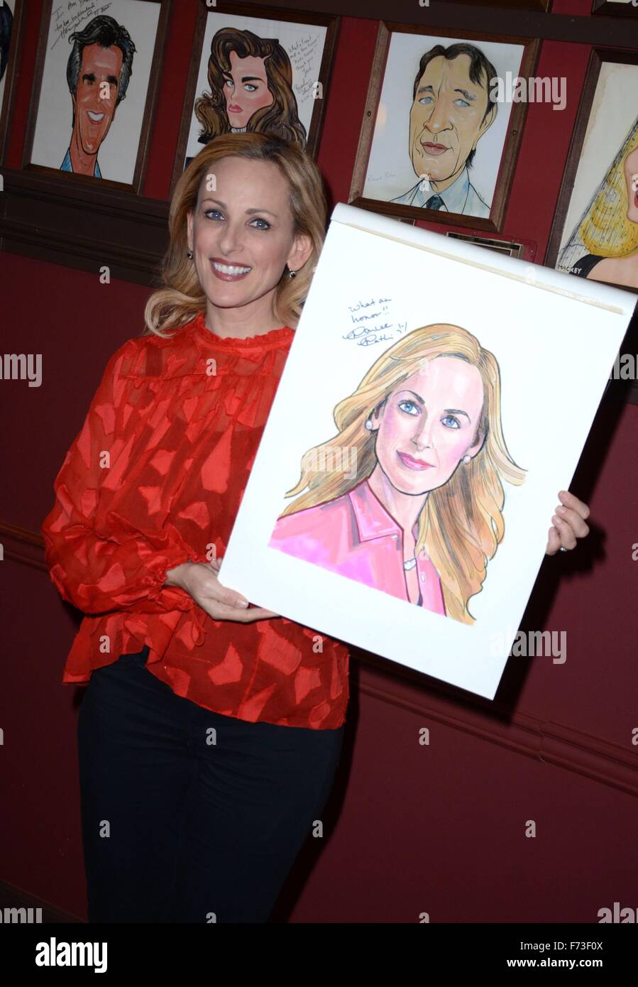 New York, NY, USA. 24th Nov, 2015. Marlee Matlin in attendance for ...